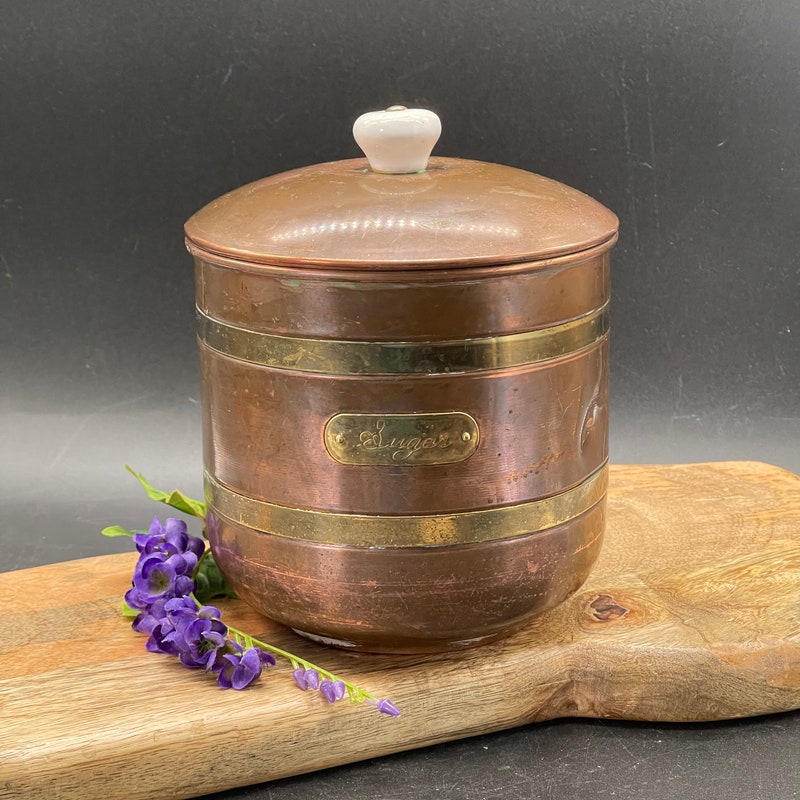 Copper Containers - Etsy