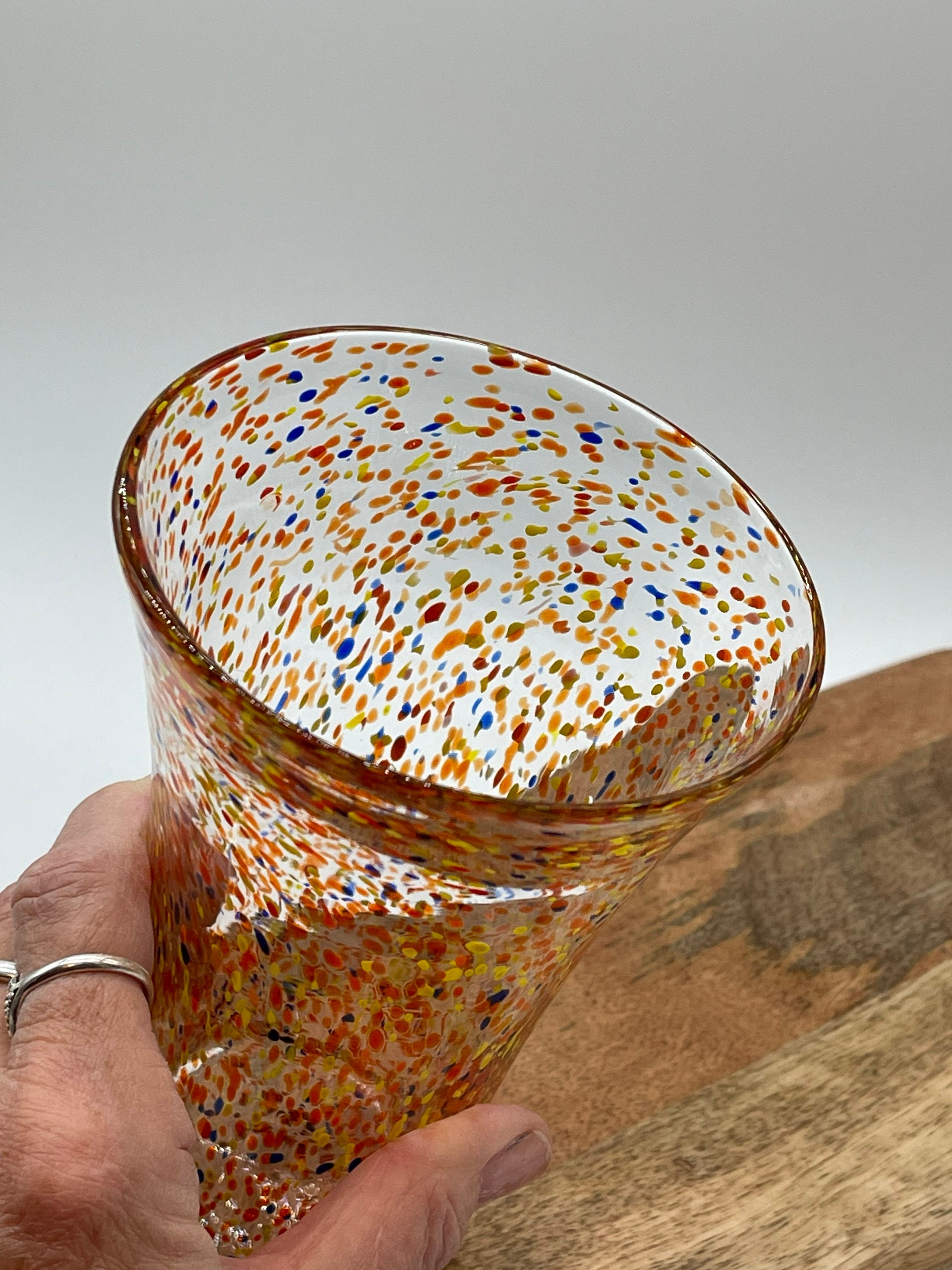 Set of 6 Mexican Confetti Rocks Glasses - Etsy