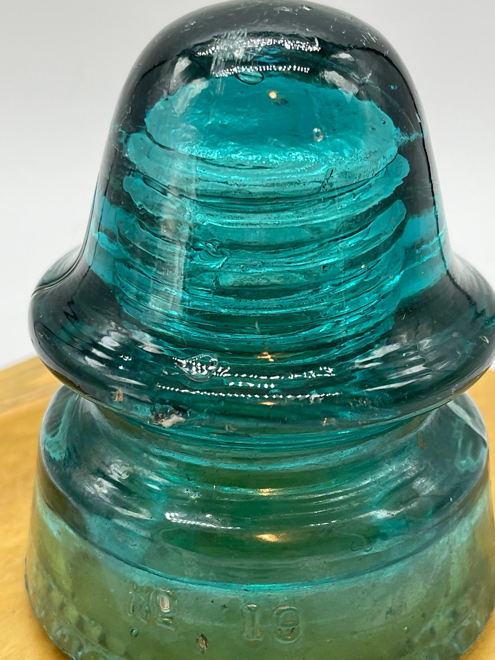 Rare Teal Glass Telephone Hemmingway Insulator - Etsy