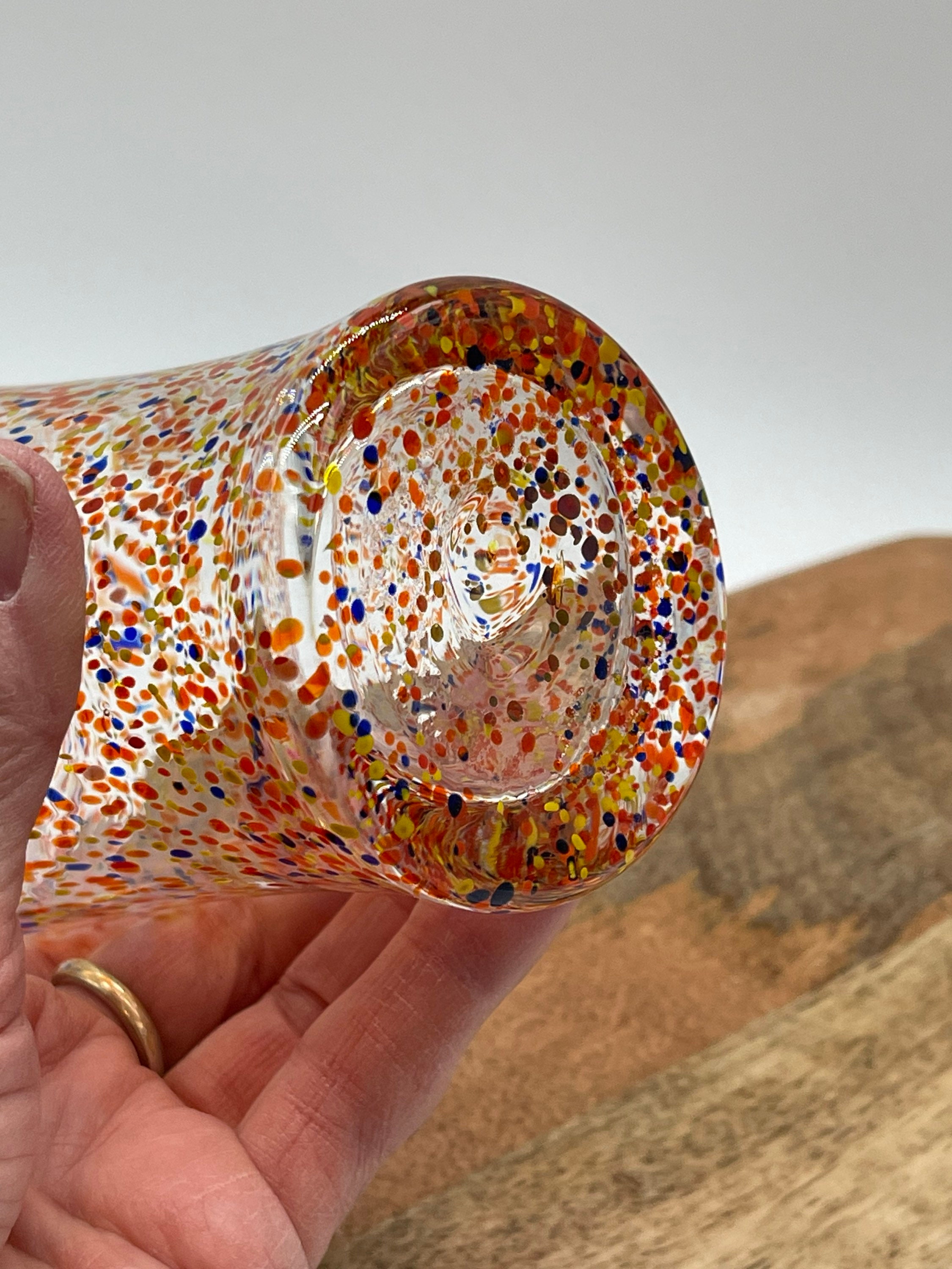 Set of 6 Mexican Confetti Rocks Glasses - Etsy