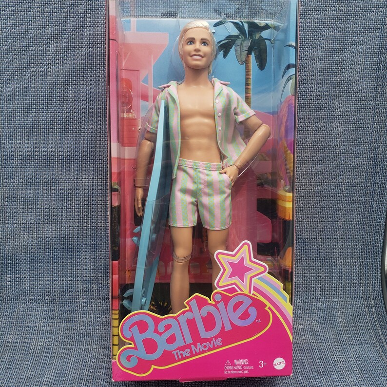 Barbie the Movie Ken Surfer Doll - Etsy