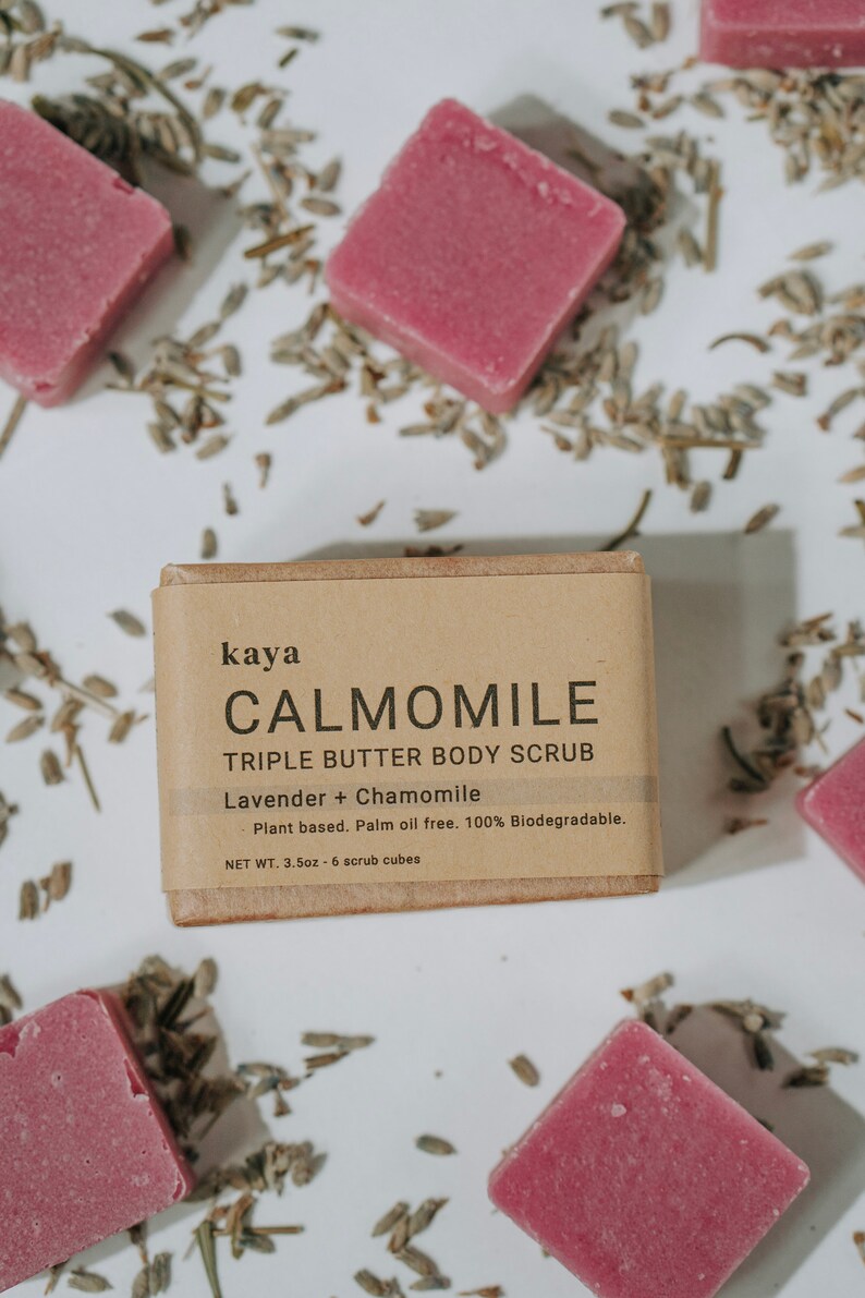 Sugar Body Scrub Cubes: Exfoliating Vegan Cubes, Eco Friendly ...