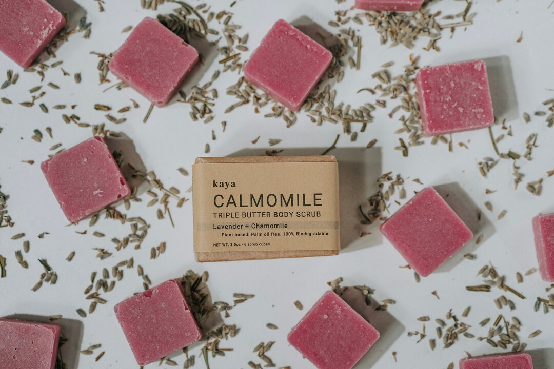 Sugar Body Scrub Cubes: Exfoliating Vegan Cubes, Eco Friendly ...