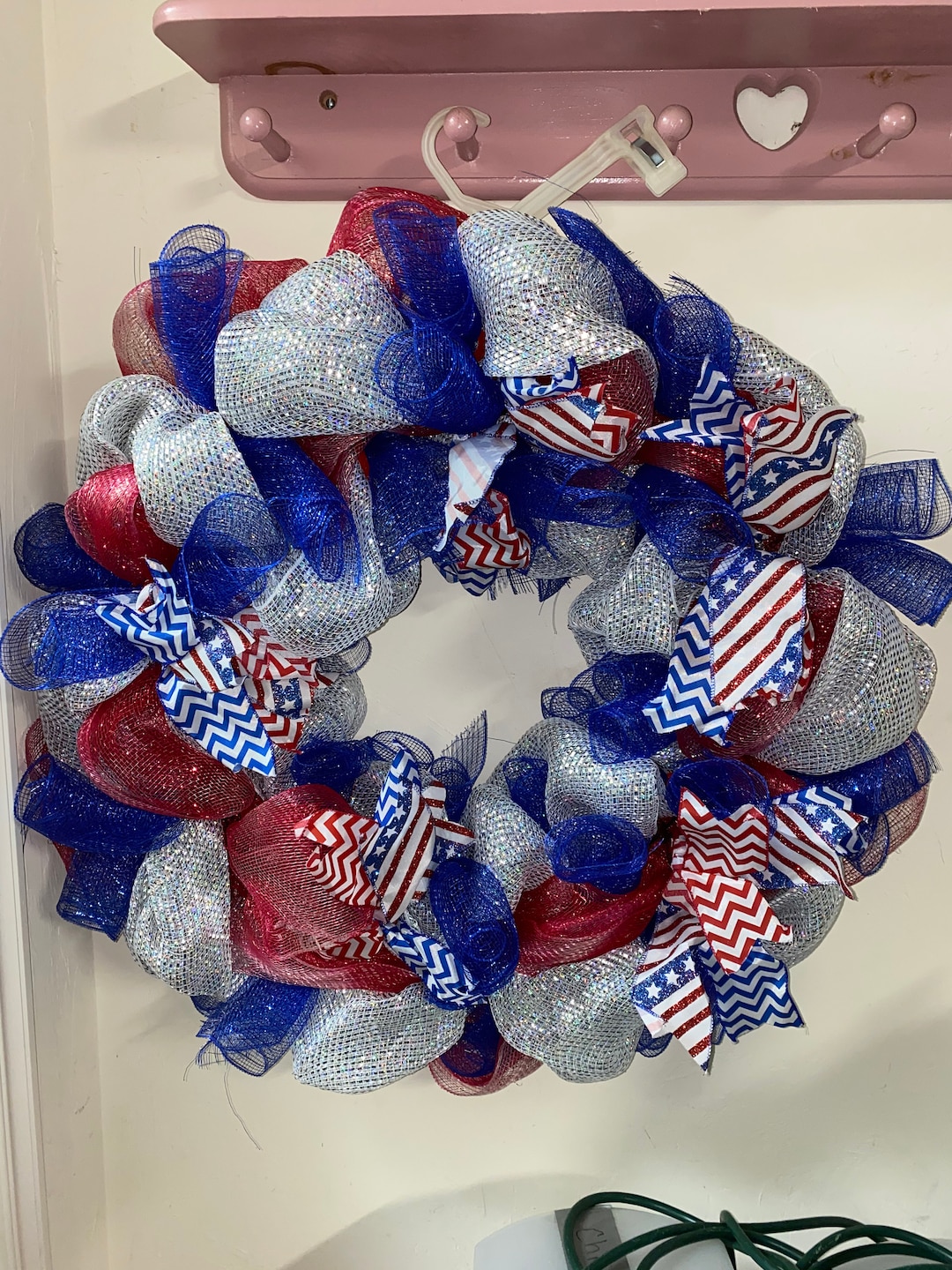 Fourth Of July Wreaths Etsy
