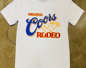 Coors Rodeo T Shirt | Etsy