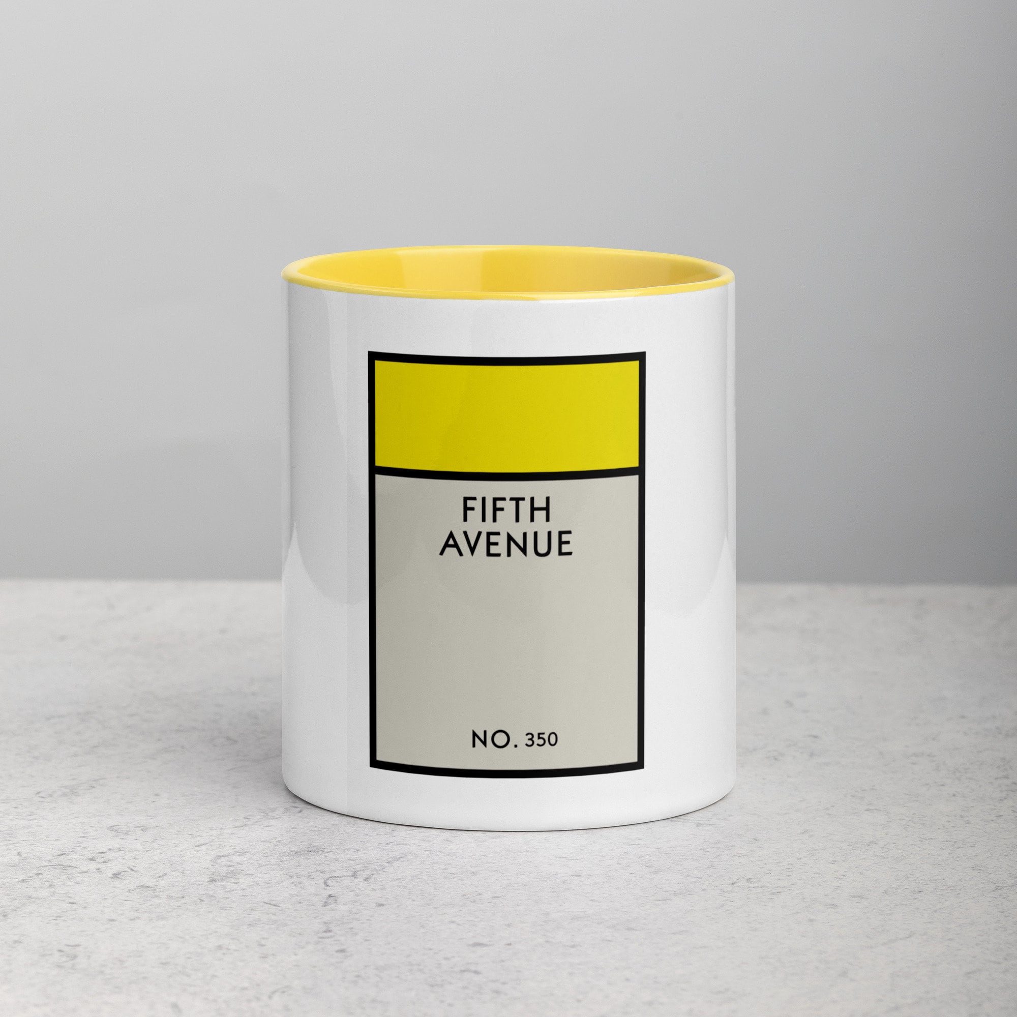 Personalised Monopoly Property Card Cup - Choose Your Colour and Get ...