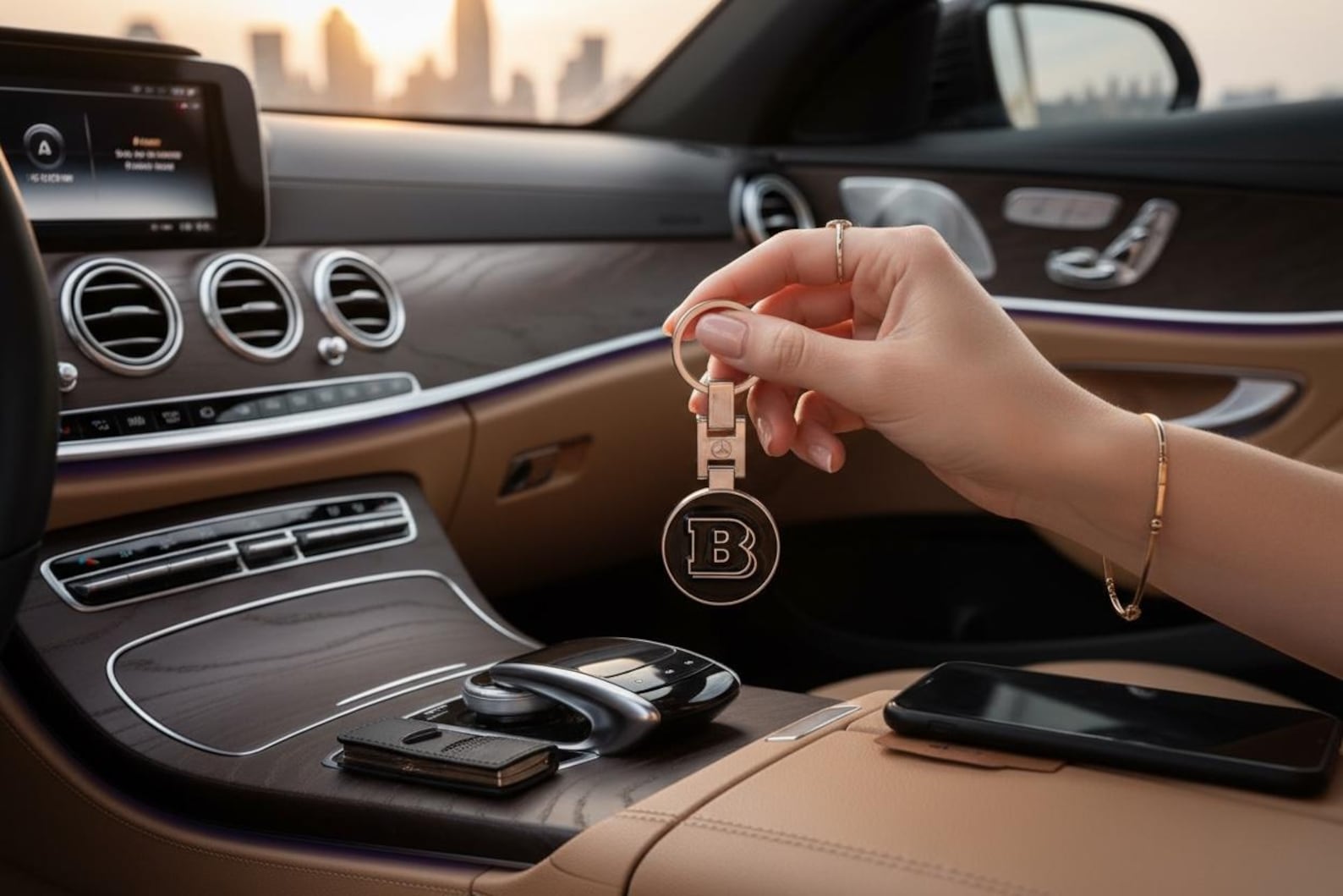 Mercedes Benz, Babos Brabus Double Sided Key Ring / Key Chain - Perfect ...