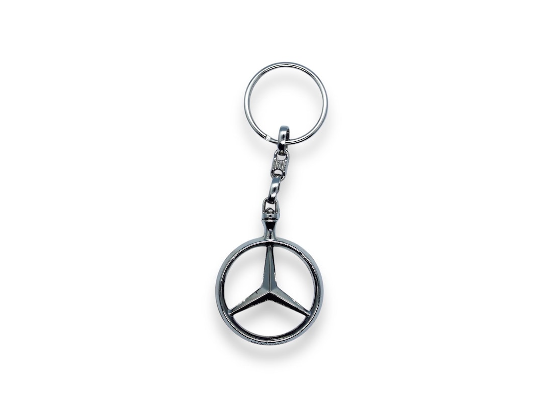 Mercedes-benz, AMG Key Ring - High-quality Stainless Steel, Sleek ...