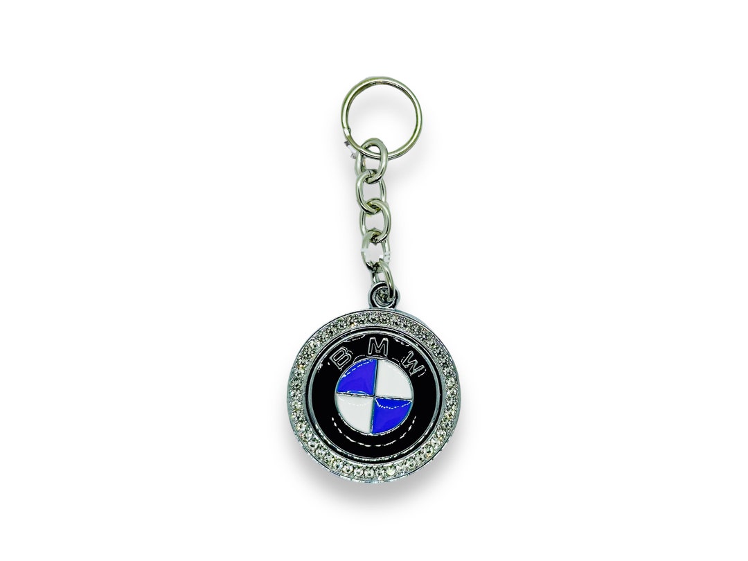 BMW Key Ring With Rhinestone Embellishments - Perfect Accessory for BMW ...