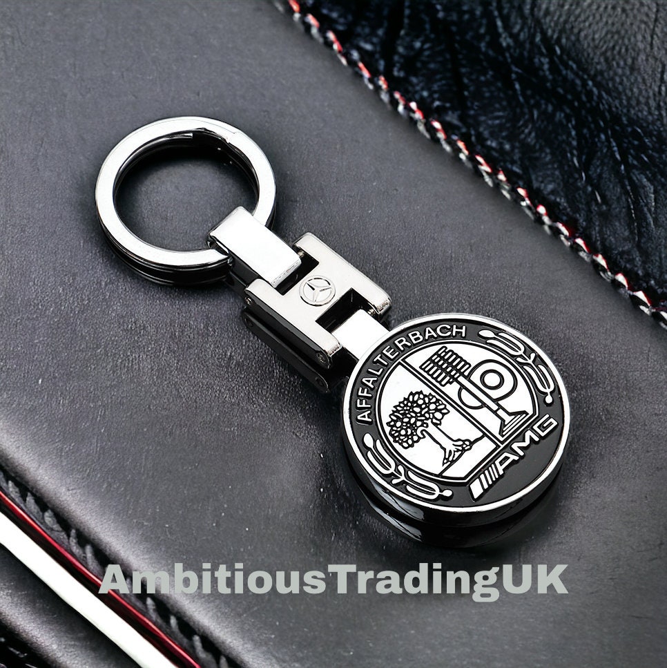 Mercedes Benz AMG, Affalterbach HQ, Double Sided Key Ring / Key Chain ...