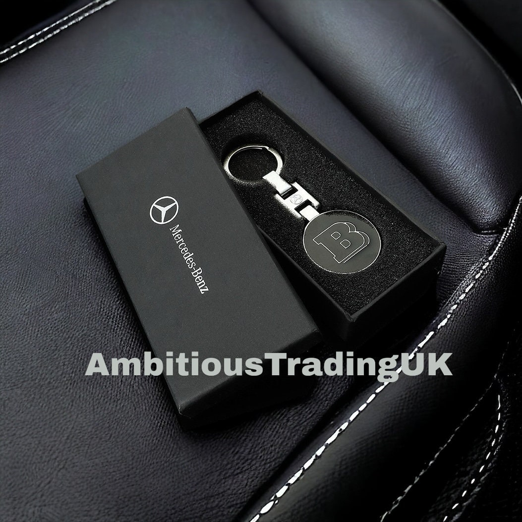 Mercedes Benz, Babos Brabus Double Sided Key Ring / Key Chain Perfect ...