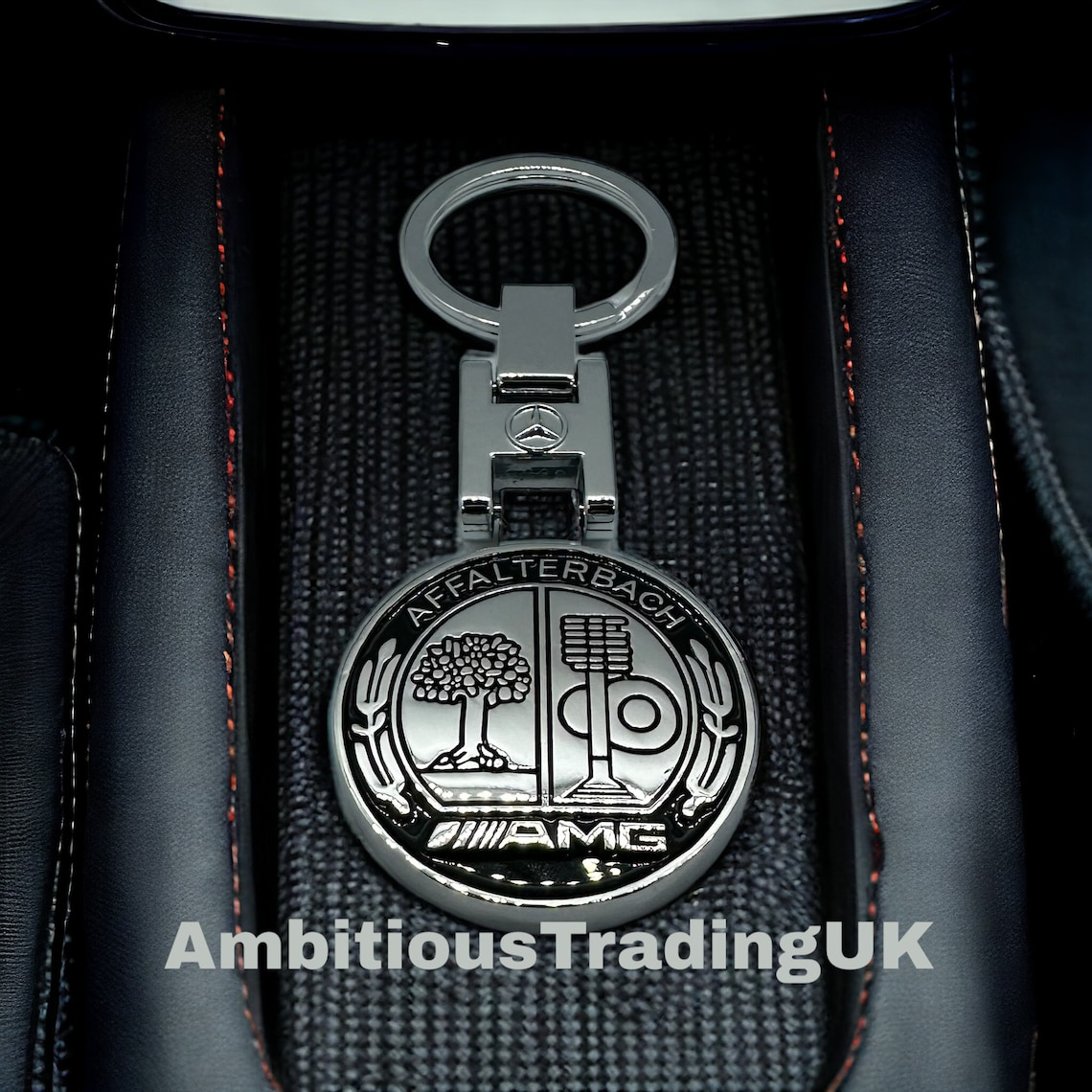 Mercedes Benz AMG, Affalterbach HQ Double Sided Key Ring / Key Chain ...