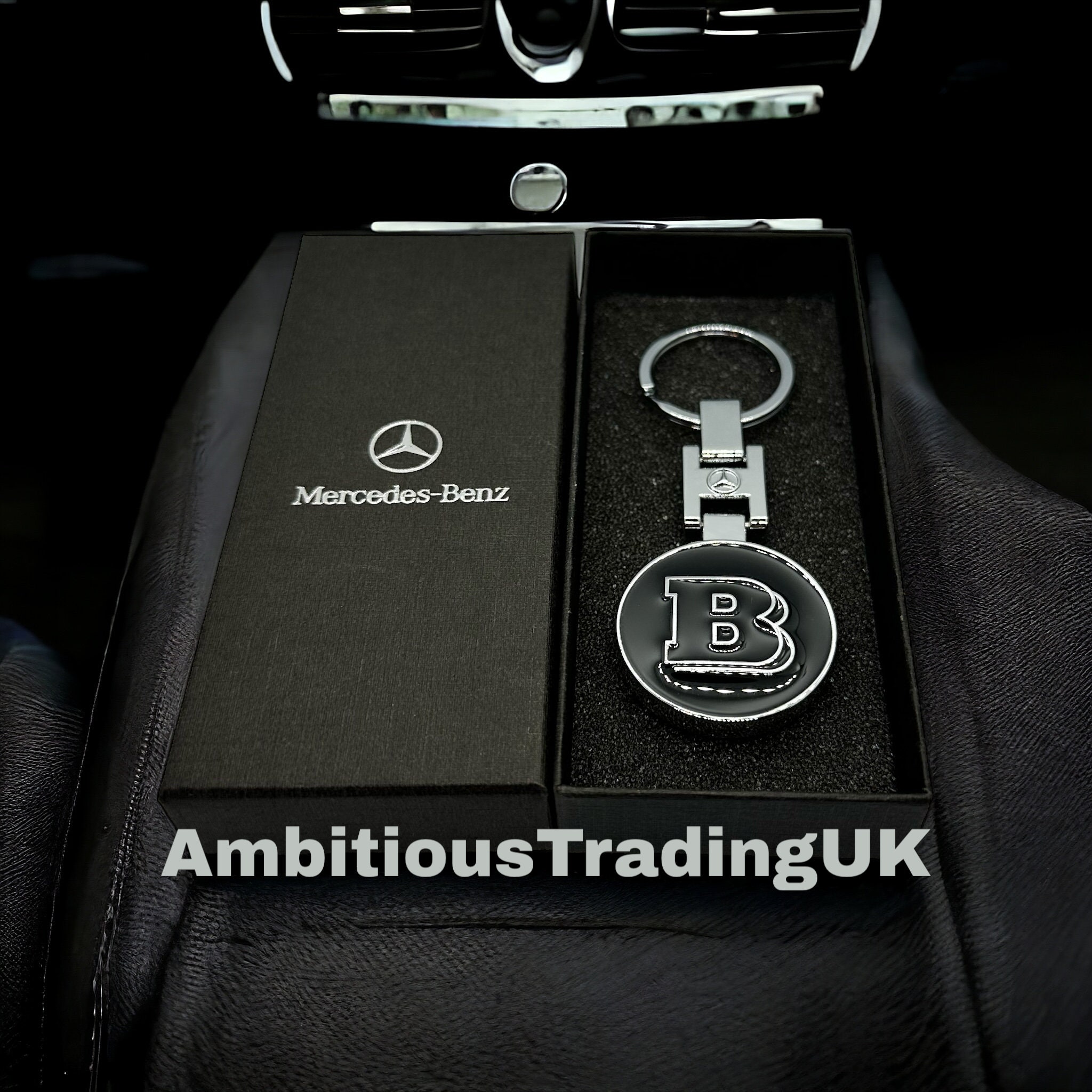Mercedes Benz, Babos Brabus Double Sided Key Ring / Key Chain Perfect ...