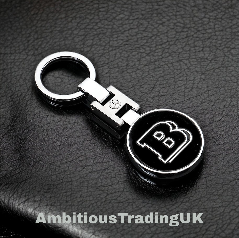 Mercedes Benz, Babos Brabus Double Sided Key Ring / Key Chain Perfect ...