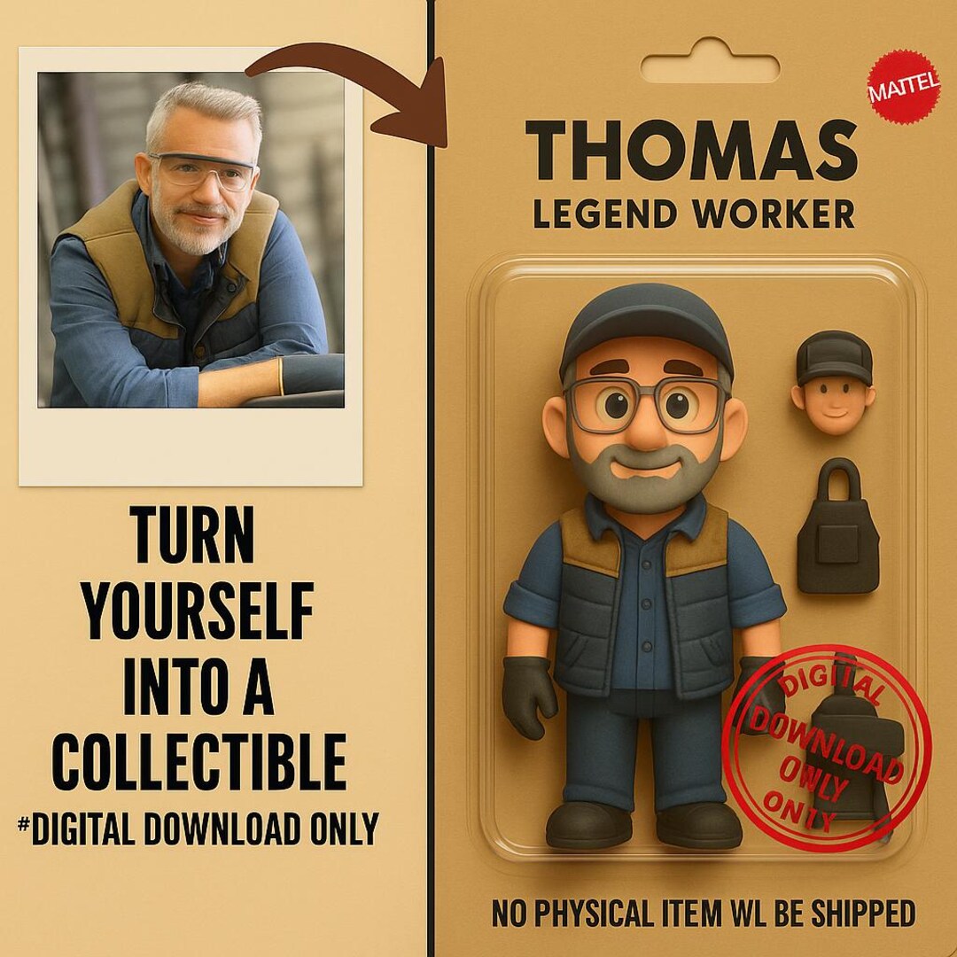 Personalized Action Figure Photo of You! - Etsy UK