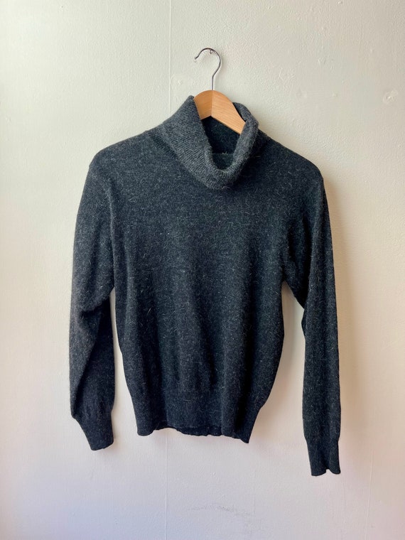 vintage lambswool turtleneck sweater - Gem