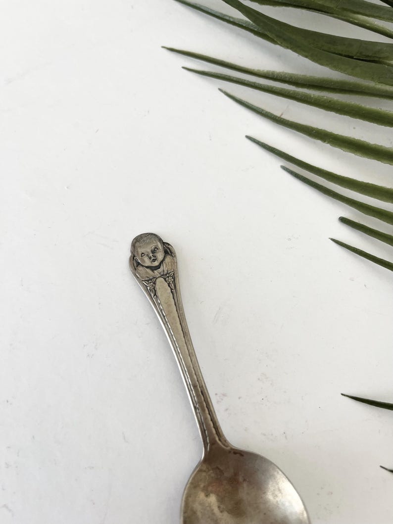 Silver Gerber Baby Spoon - Etsy
