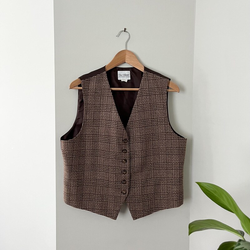 Tweed Vest - Etsy