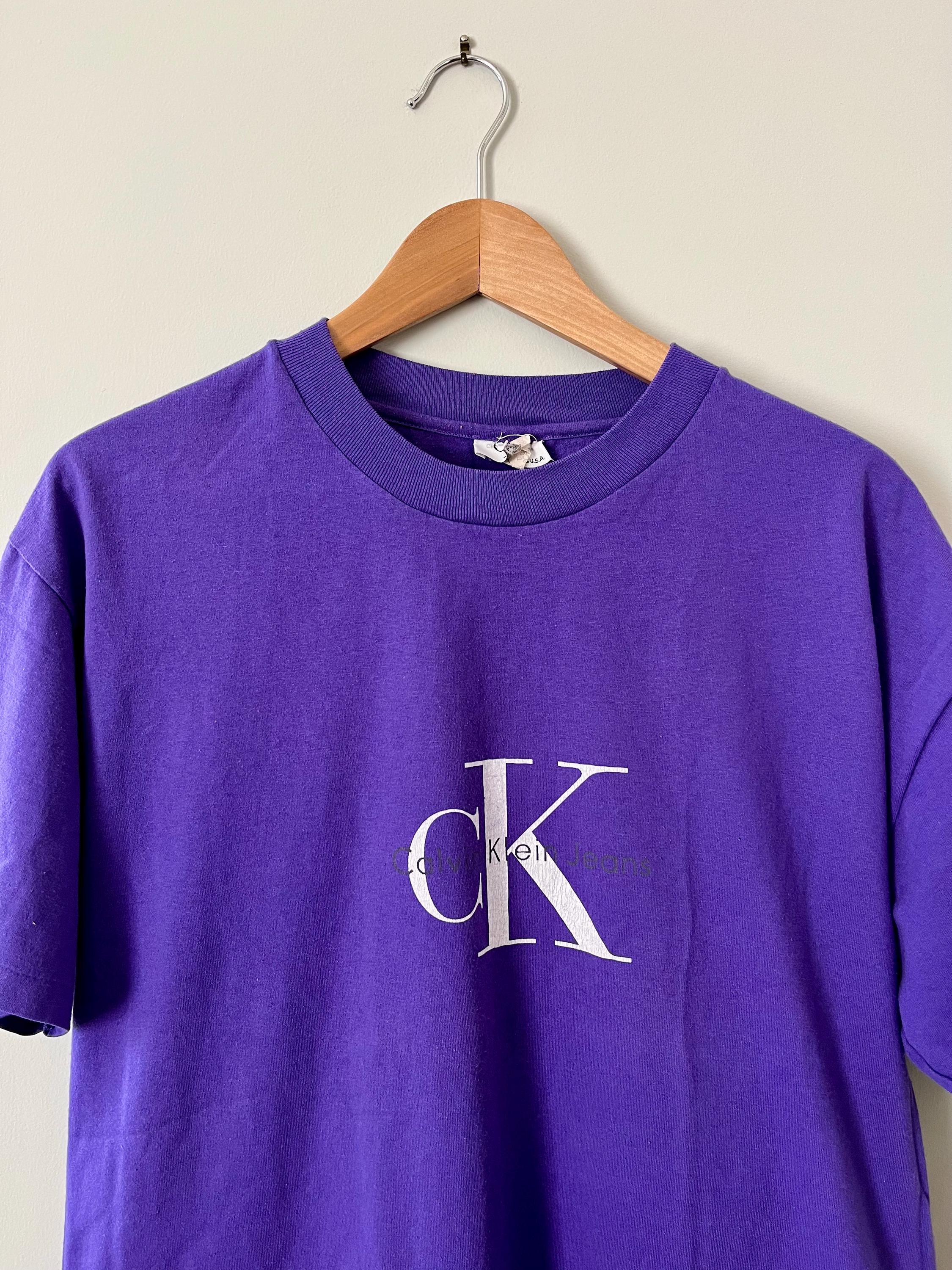 Vintage 80s Calvin Klein Tee Shirt - Etsy