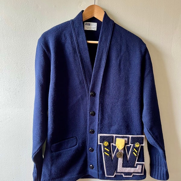 Letterman Cardigan - Etsy