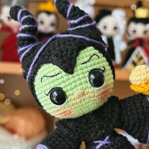 Maleficent - Villain - Amigurumi Pattern ESP/ENG - Etsy