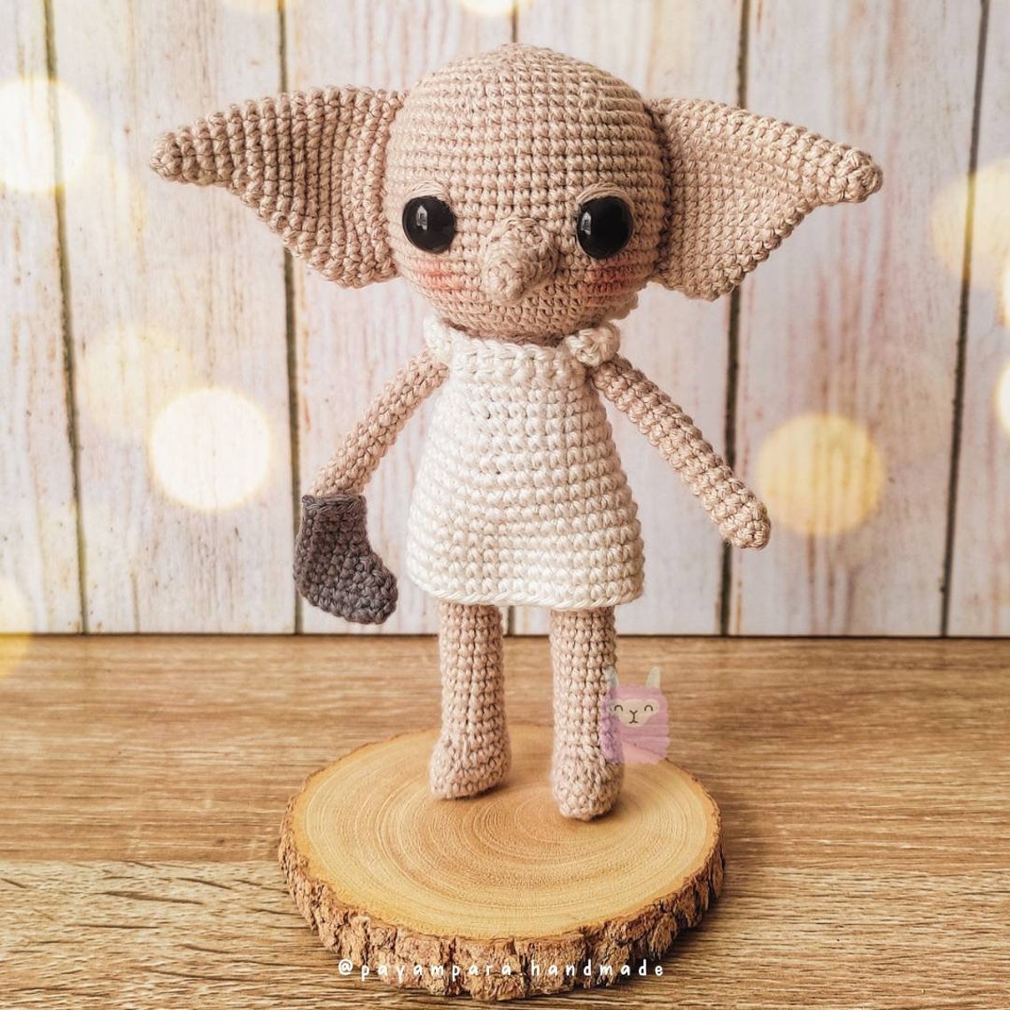 Dobby Patrón Amigurumi / Amigurumi Pattern Dobby the House - Etsy