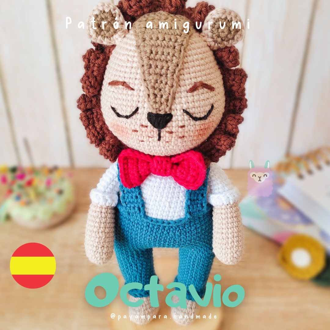 Octavio the Lion / Amigurumi Lion / Amigurumi Lion - Etsy