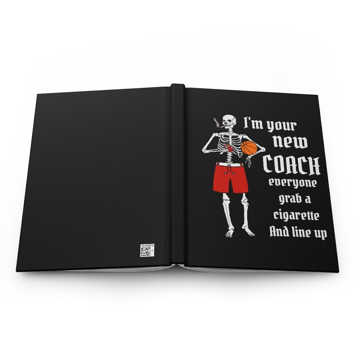 New Coach Hardcover Journal Matte Notebook Diary Gifts Weird | Etsy