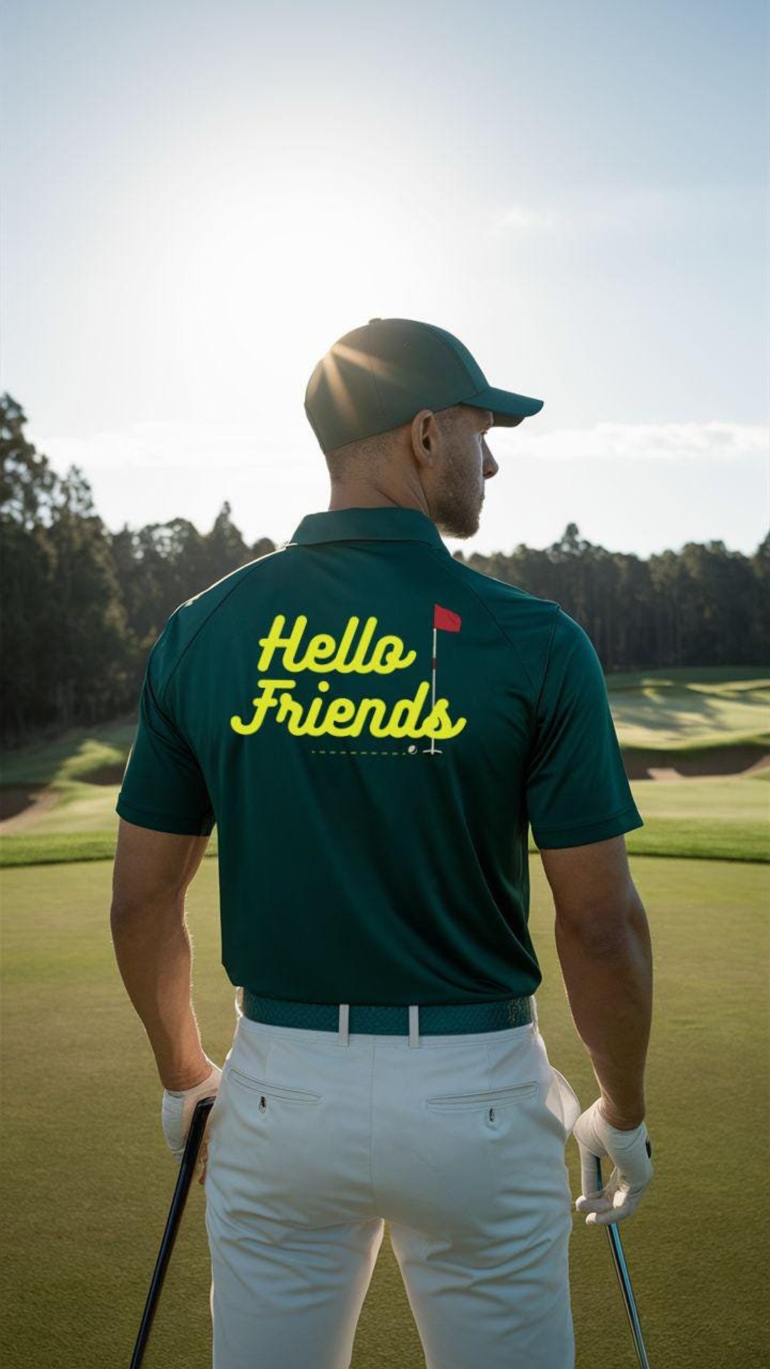 Golf Course Attire Mens Golf Gift for Dad Golf Present Golf Lover Shirt ...