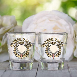 Custom Golf Shot Glass Golf Bachelor Party Shot Glass for Golf Trip ...