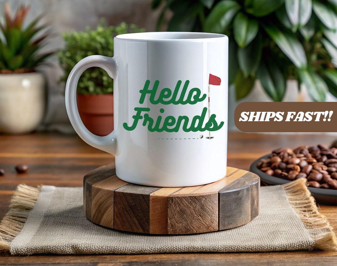 Master Golf Tournament Mug for Him Augusta Gift for Golfer Augusta Golf ...