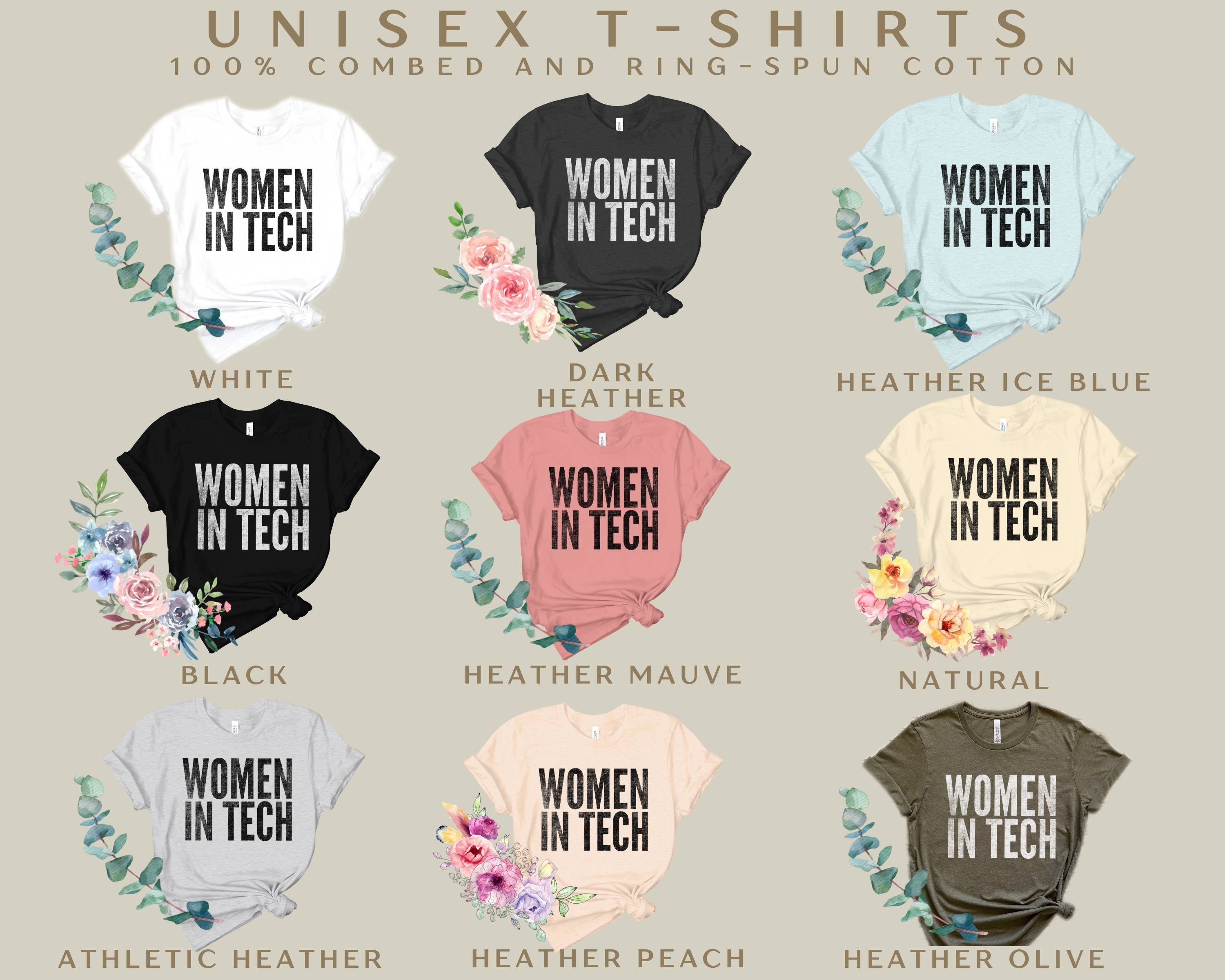 Women in Technology Shirt/ Girls Who Code Gift/ Women in Science Gift ...