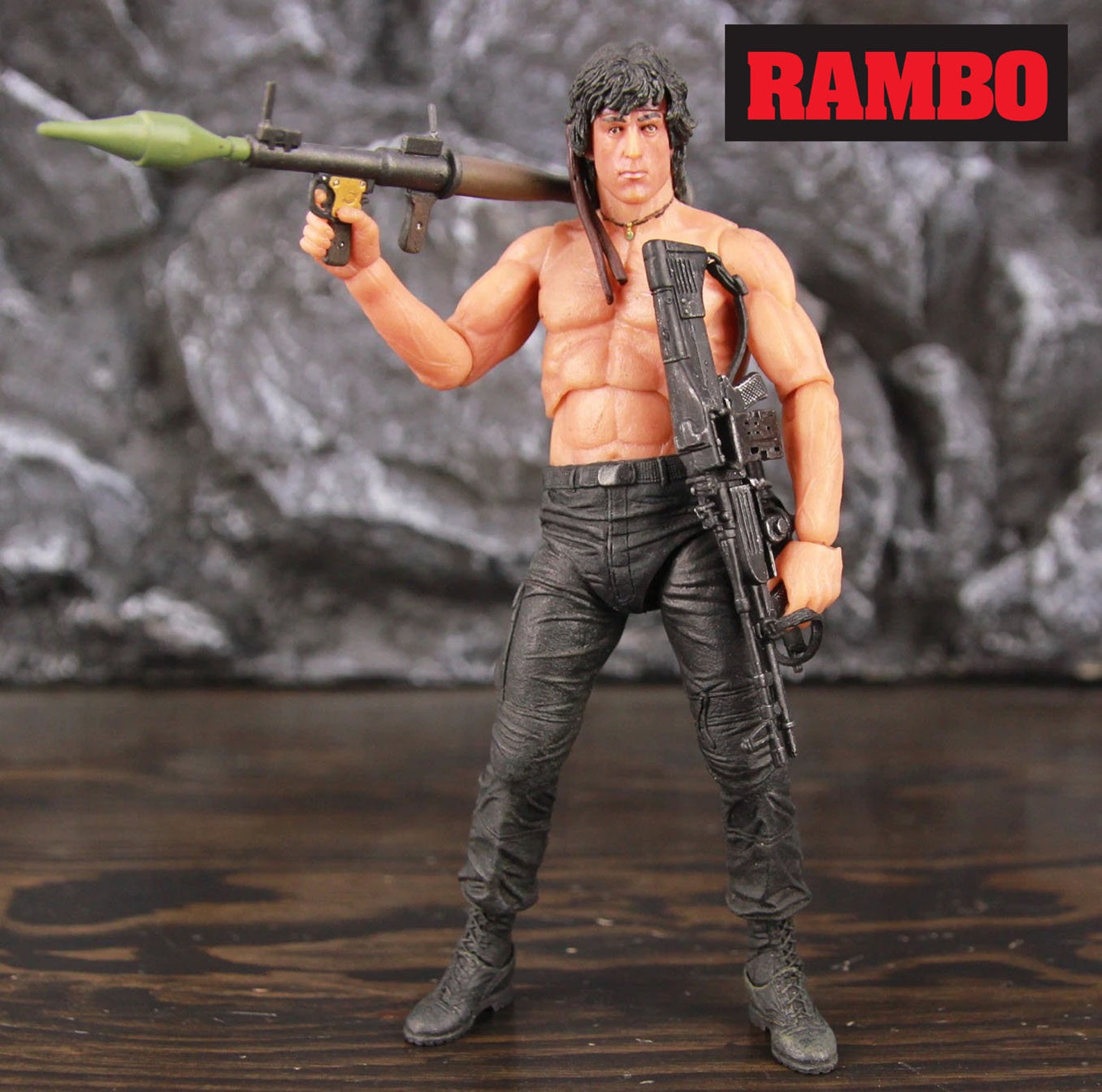 Rambo Action Figure Model Toy Statue 1/6 Scale John Rambo | Etsy