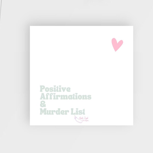 Funny Sticky Notes - Etsy