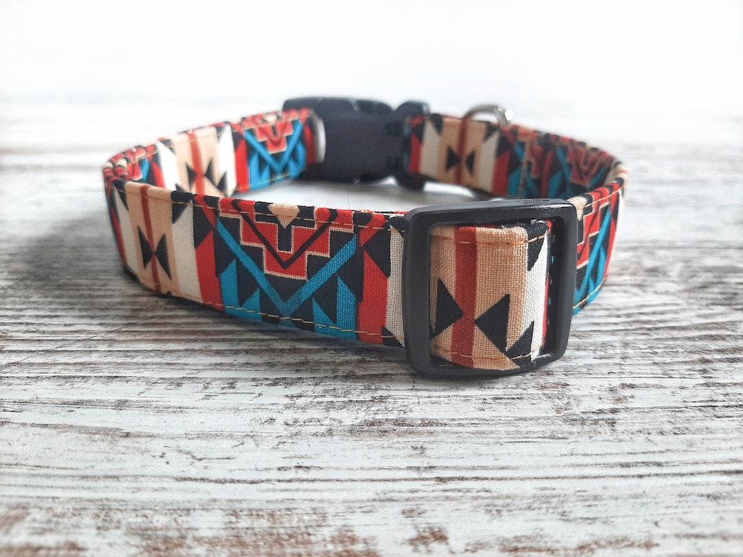Aztec Pet Collar, Aztec, Modern, Boy Dog Collar, Girl Dog Collar - Etsy
