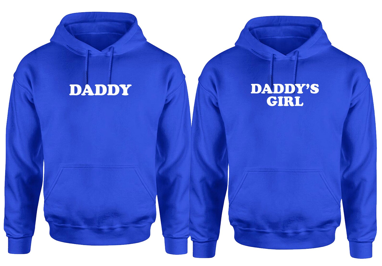 Funny Couple Matching Hoodies Daddy Anddaddys Girl Humor Etsy