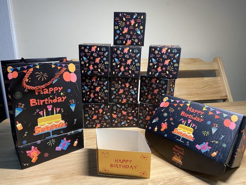 Surprise Explosion Gift Box,pop-up Money Box,birthday Party Decor,party ...