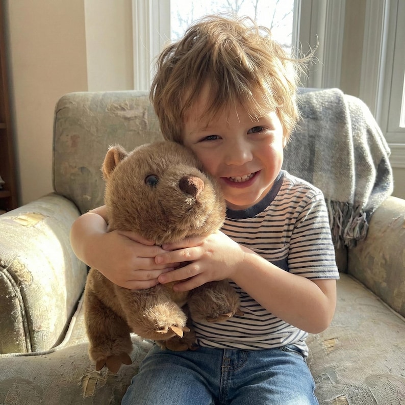 Kawaii Wombat Stuffed Animal Plush Pillow,emotional Support Wombat ...