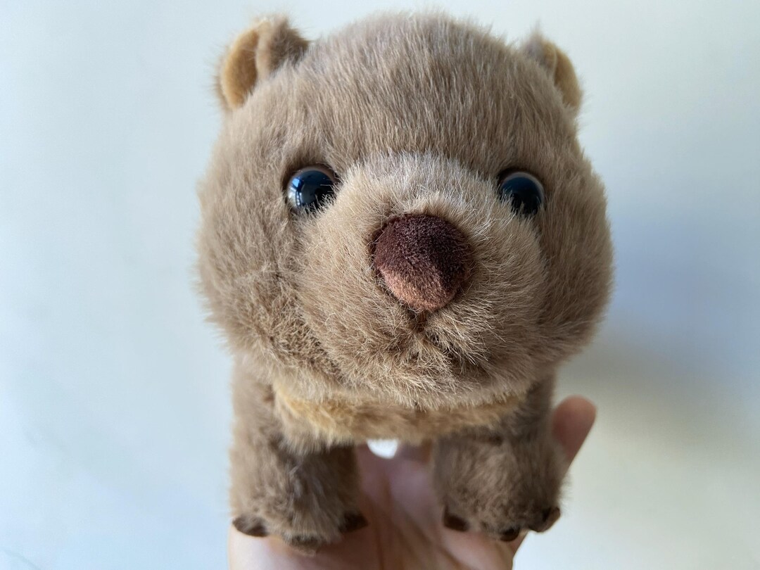 Emotional Support Wombat Stuffed Animals Plush,kawaii Anxiety Relief ...