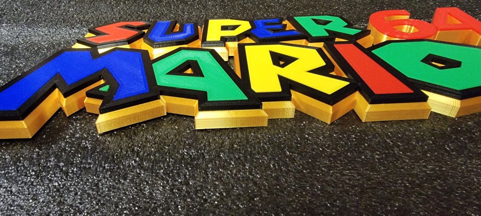 Super mario 64 logo art - hostuae