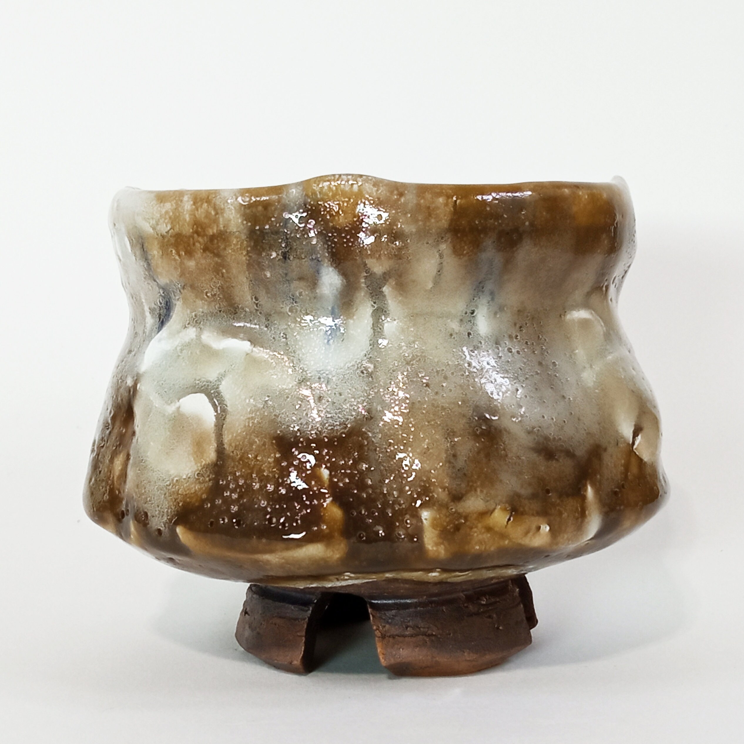 Chawan With Foot, 12.5 X 10 Cm. Handmade Teabowl. Stoneware Studio ...