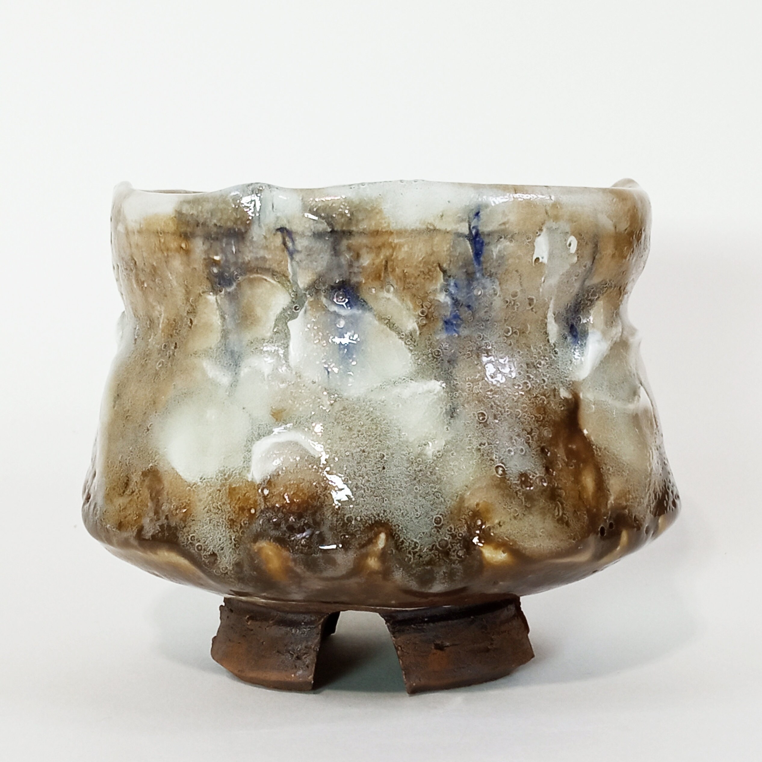 Chawan With Foot, 12.5 X 10 Cm. Handmade Teabowl. Stoneware Studio ...