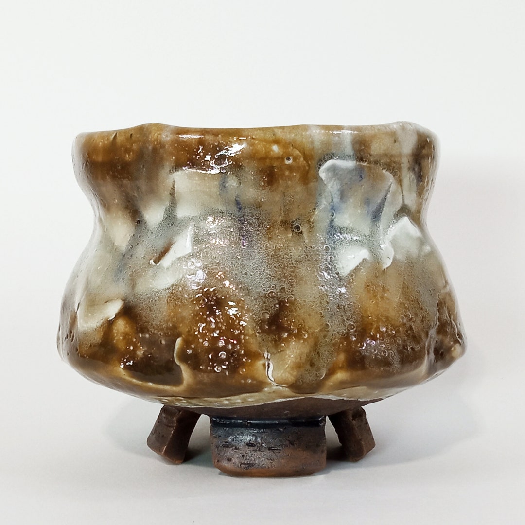 Chawan With Foot, 12.5 X 10 Cm. Handmade Teabowl. Stoneware Studio ...