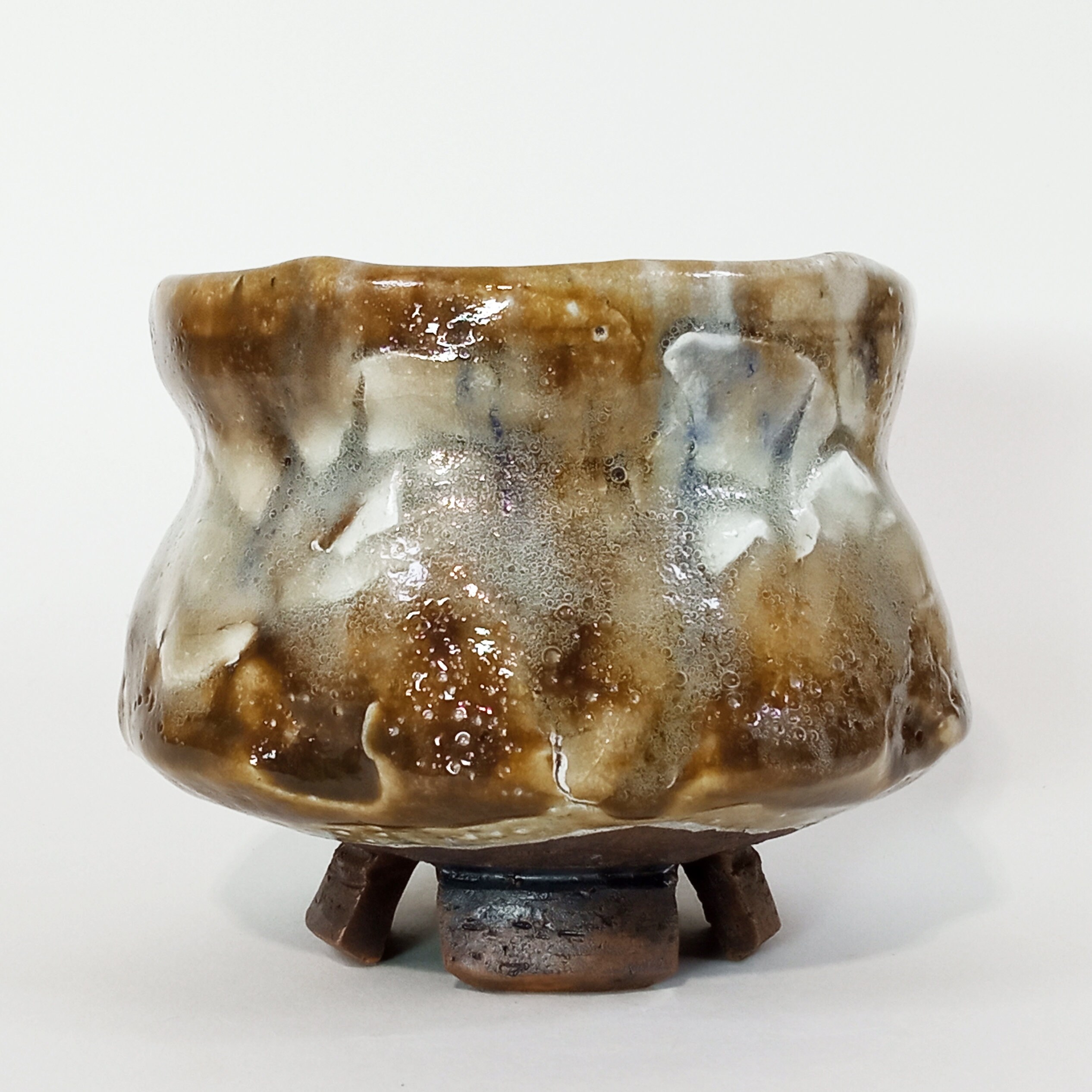 Chawan With Foot, 12.5 X 10 Cm. Handmade Teabowl. Stoneware Studio ...