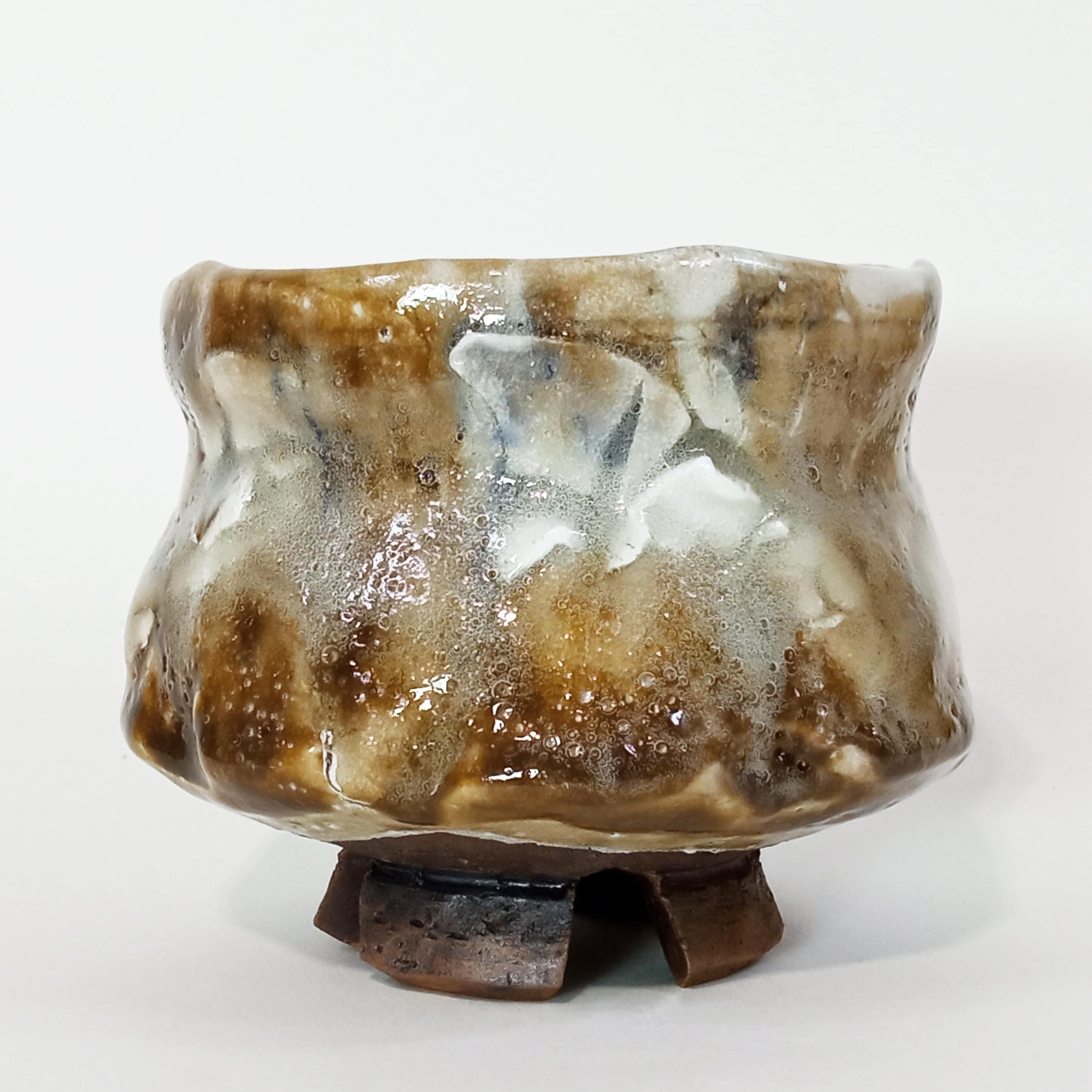 Chawan With Foot, 12.5 X 10 Cm. Handmade Teabowl. Stoneware Studio ...