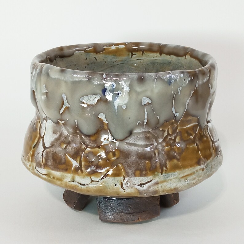 Chawan With Foot, 12.5 X 10 Cm. Handmade Teabowl. Stoneware Studio ...