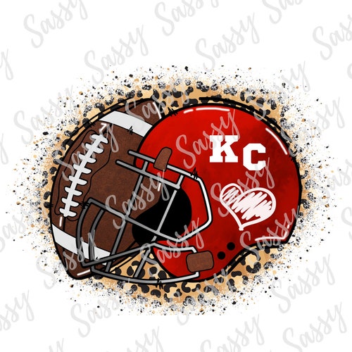 KC Football PNG Waterslide Instant Download Sublimation - Etsy