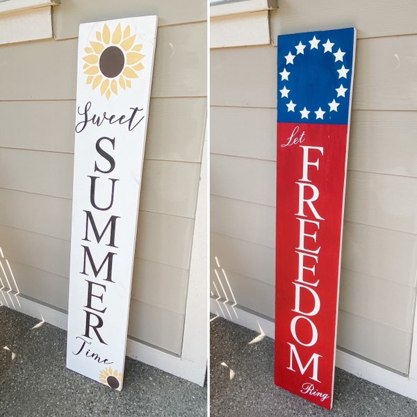 Reversible Porch Sign - Etsy