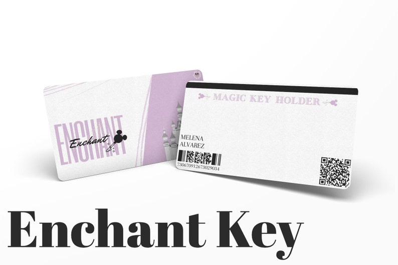 Magic Key Card Design, Annual Passholders, Custom Magic Key Card Design ...