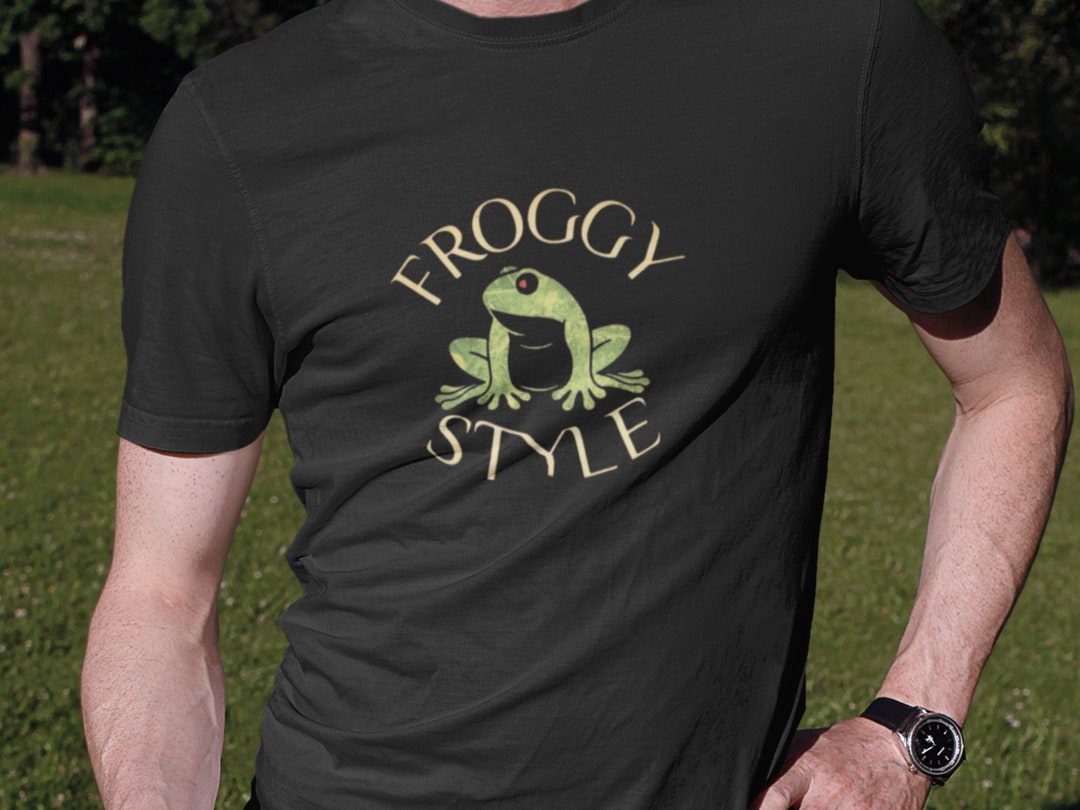 Froggy Style / Vintage Style Shirt Retro T-shirt Frog Kung - Etsy